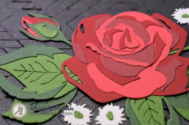 Sizzix Thinlits vágósablon - Layered Rose - krokihobby.hu