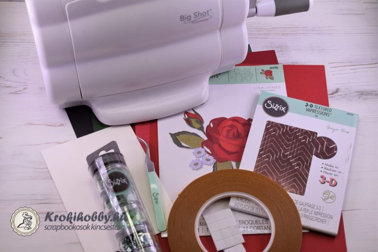 Sizzix Thinlits – Layered Rose - krokihobby.hu