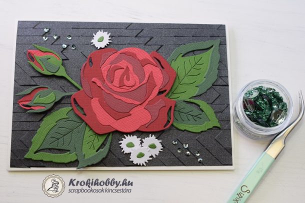 Sizzix Thinlits – Layered Rose - krokihobby.hu