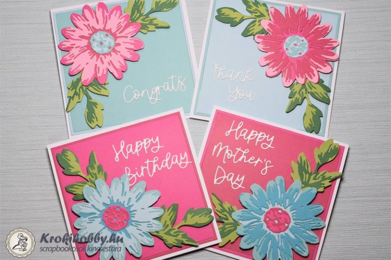 Sizzix Thinlits – Blossom - krokihobby.hu