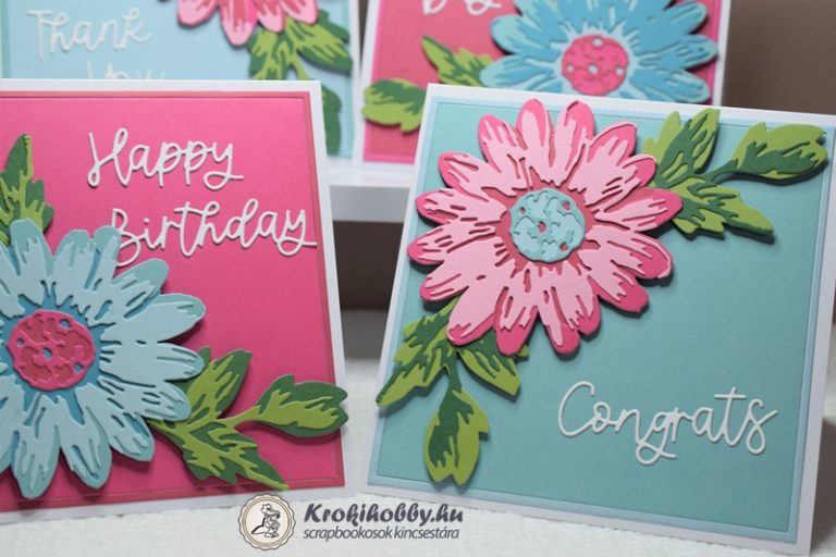 Sizzix Thinlits – Blossom - krokihobby.hu