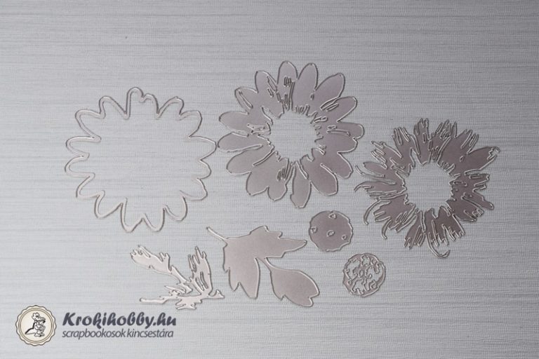 Sizzix Thinlits – Blossom - krokihobby.hu