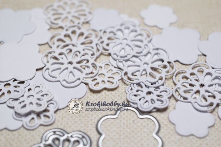 Sizzix Thinlits – Doily Heart - krokihobby.hu