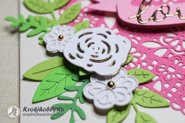 Sizzix Thinlits – Doily Heart - krokihobby.hu