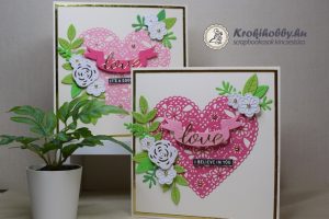 Sizzix Thinlits – Doily Heart - krokihobby.hu