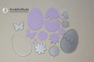Sizzix Thinlits – Basic Easter Shapes - krokihobby.hu