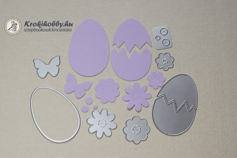 Sizzix Thinlits – Basic Easter Shapes - krokihobby.hu
