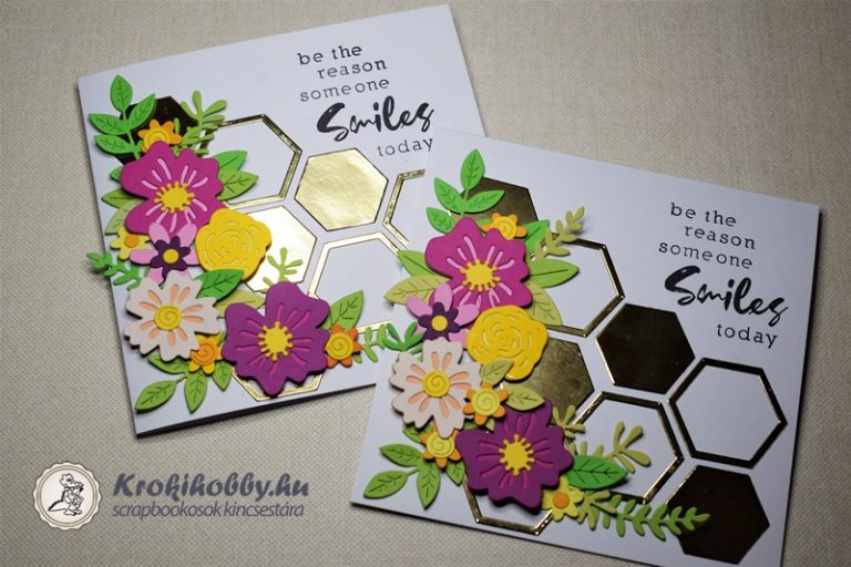 Sizzix Thinlits – Floral Cluster - krokihobby.hu