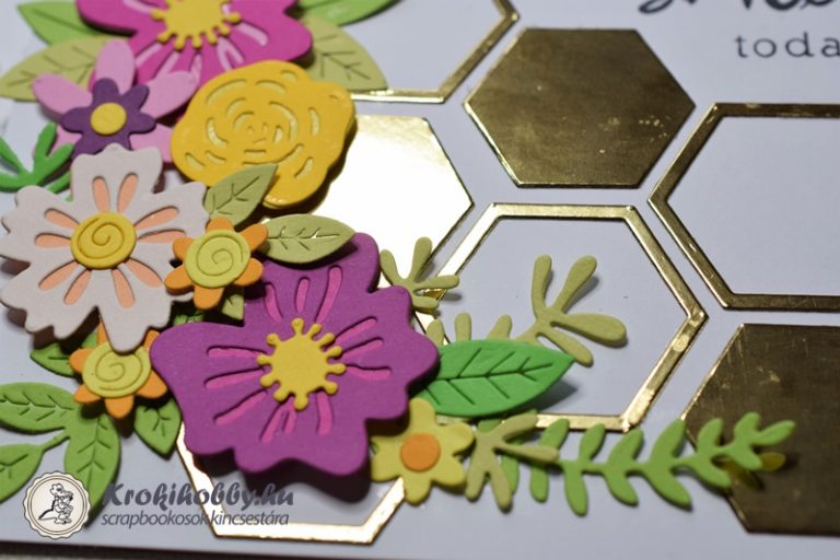 Sizzix Thinlits – Floral Cluster - krokihobby.hu