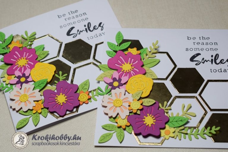 Sizzix Thinlits – Floral Cluster - krokihobby.hu