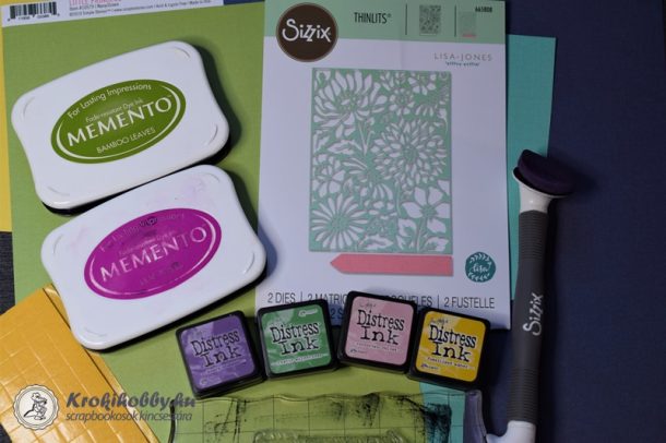Sizzix Thinlits – Botanic Scene - krokihobby.hu