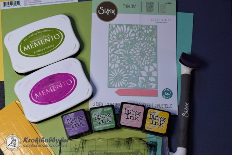 Sizzix Thinlits – Botanic Scene - krokihobby.hu