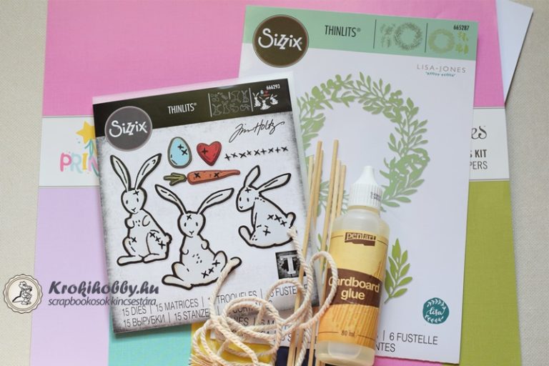 Sizzix Thinlits - Bunny Stitch - krokihobby.hu